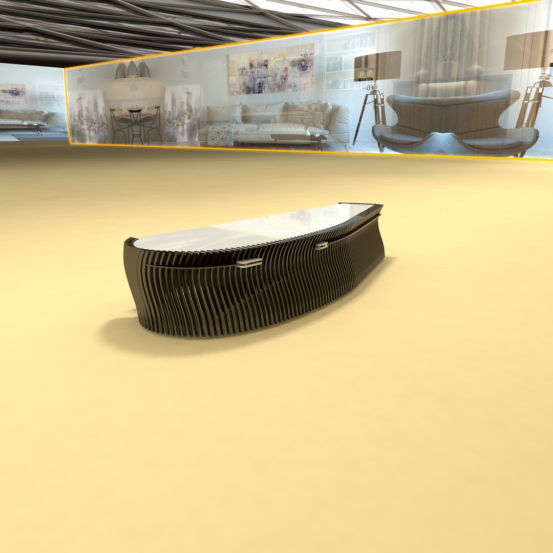 3D Designer Table Number 2 - TurboSquid 1441882