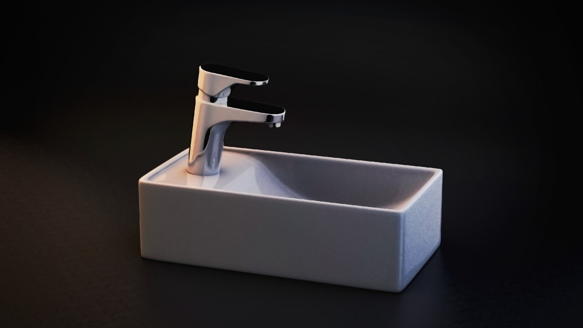 3D sink tap model - TurboSquid 1505530