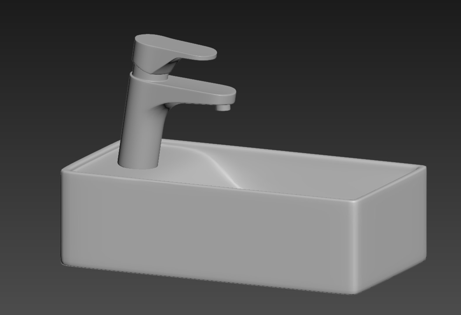 3D sink tap model - TurboSquid 1505530