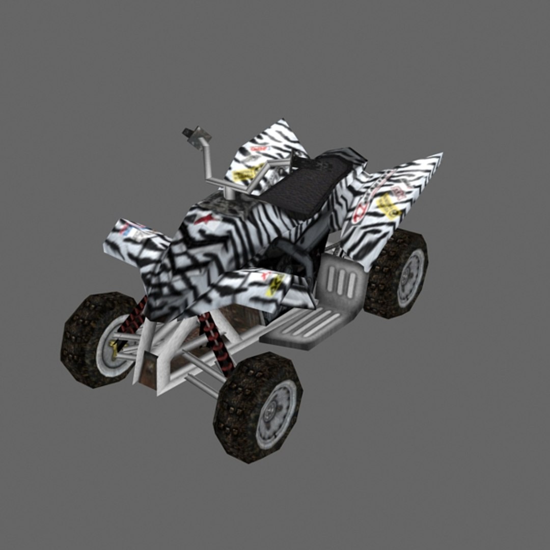 3d Model Atv