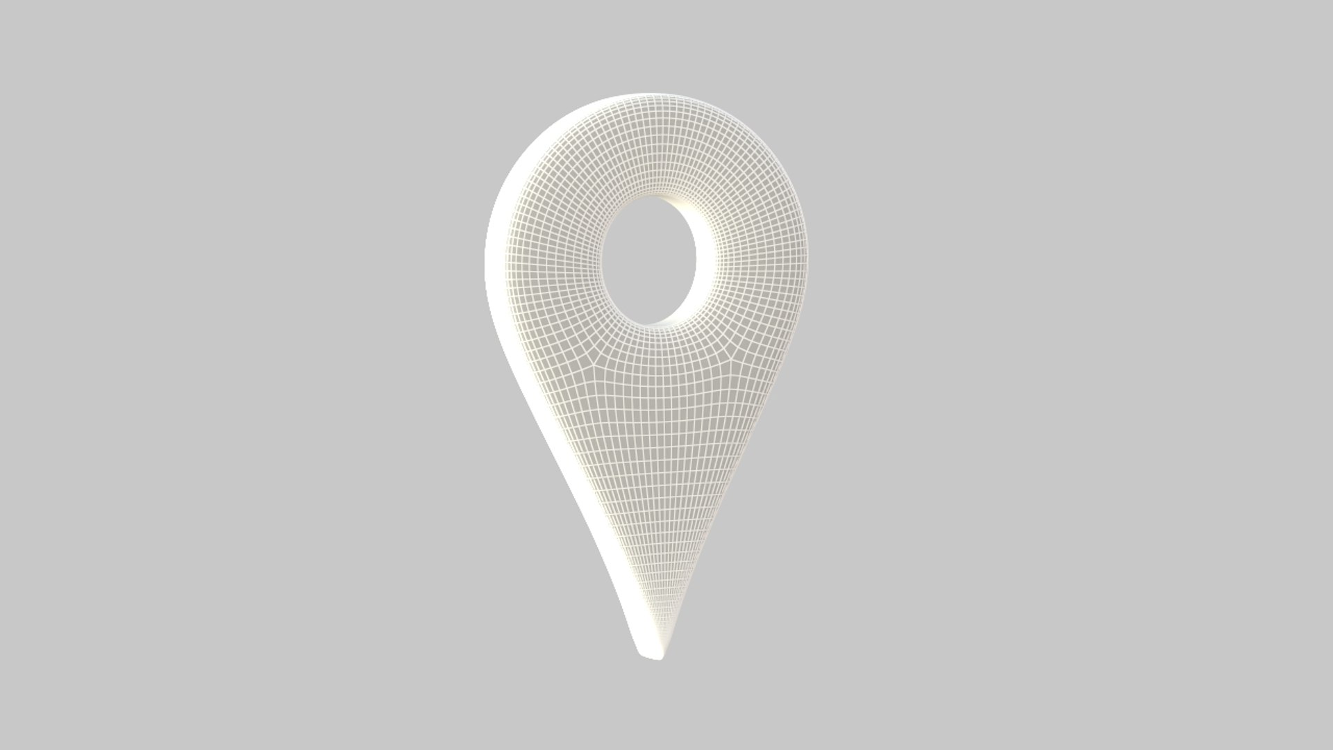 3D Model Location Sign - TurboSquid 2379486