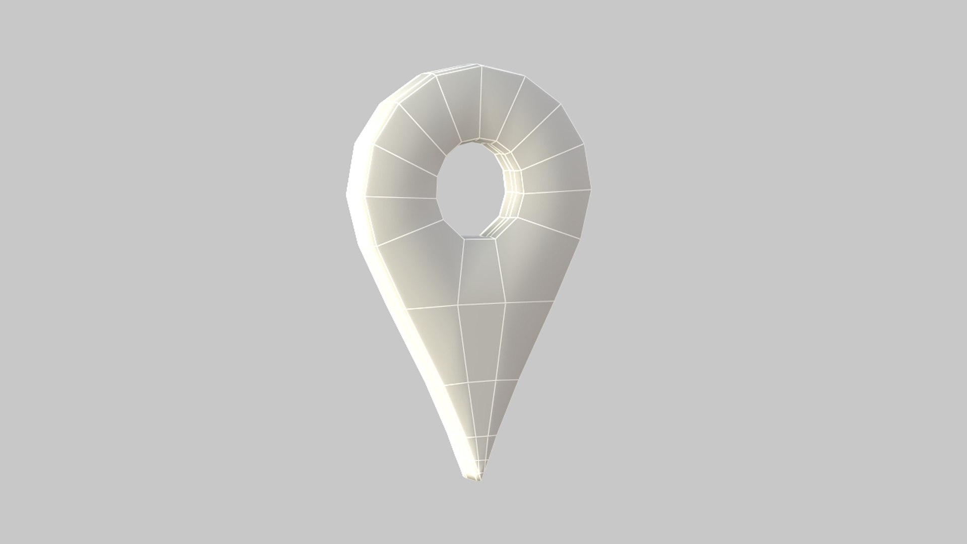 3D Model Location Sign - TurboSquid 2379486