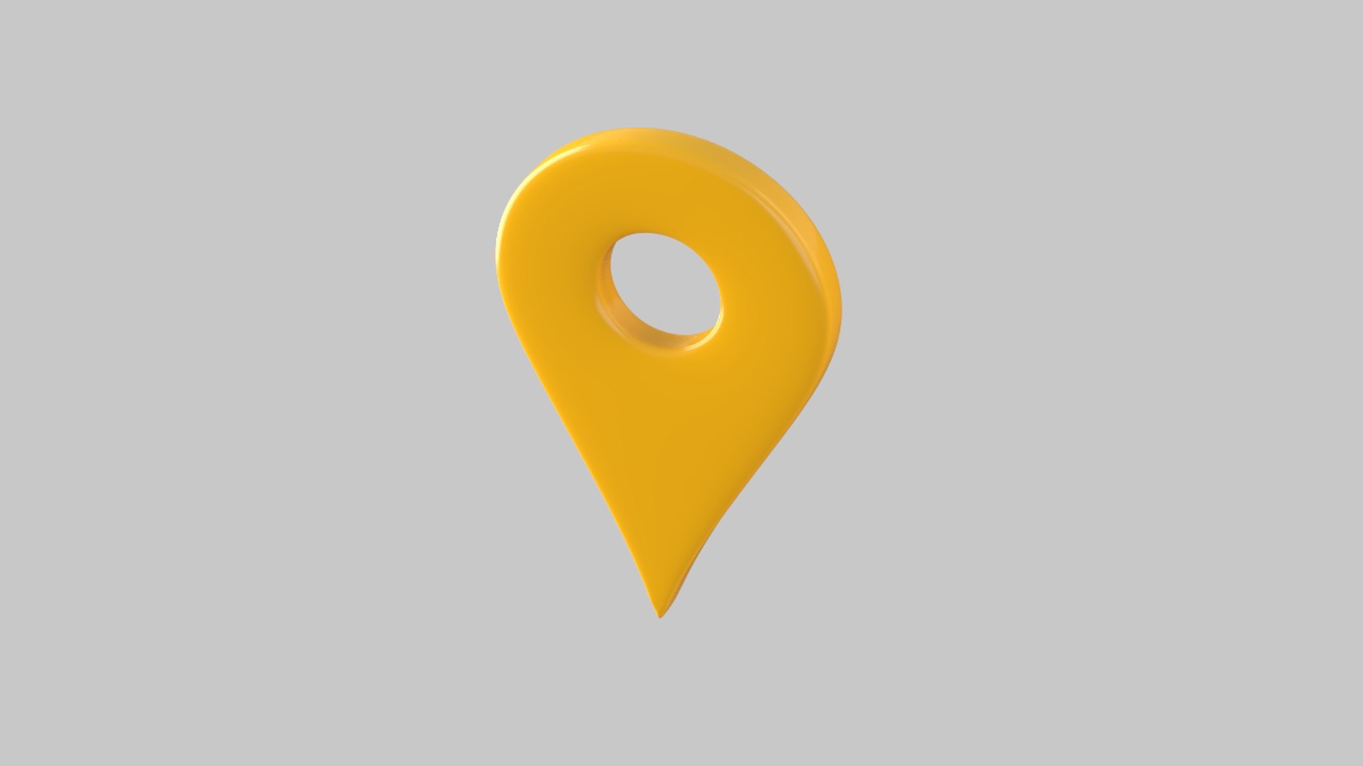 3D Model Location Sign - TurboSquid 2379486