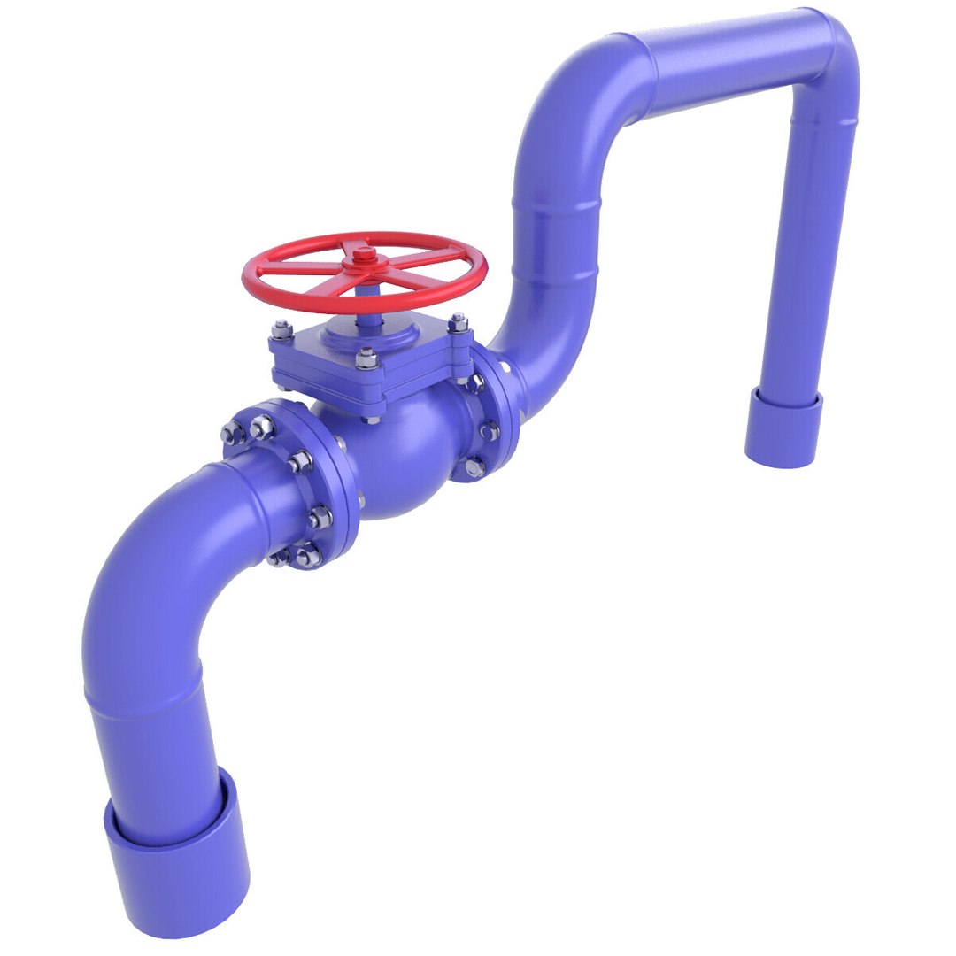 Refinery Pipe 49 3D Model - TurboSquid 2257222