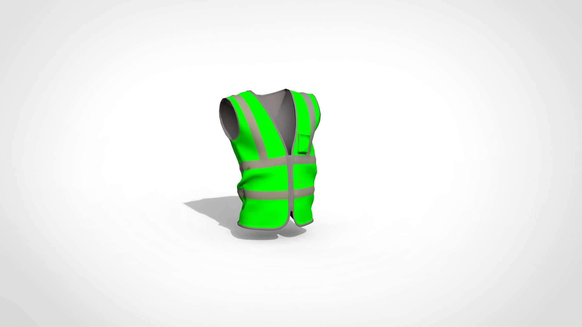 Worker Vest 3D Model - TurboSquid 1989682