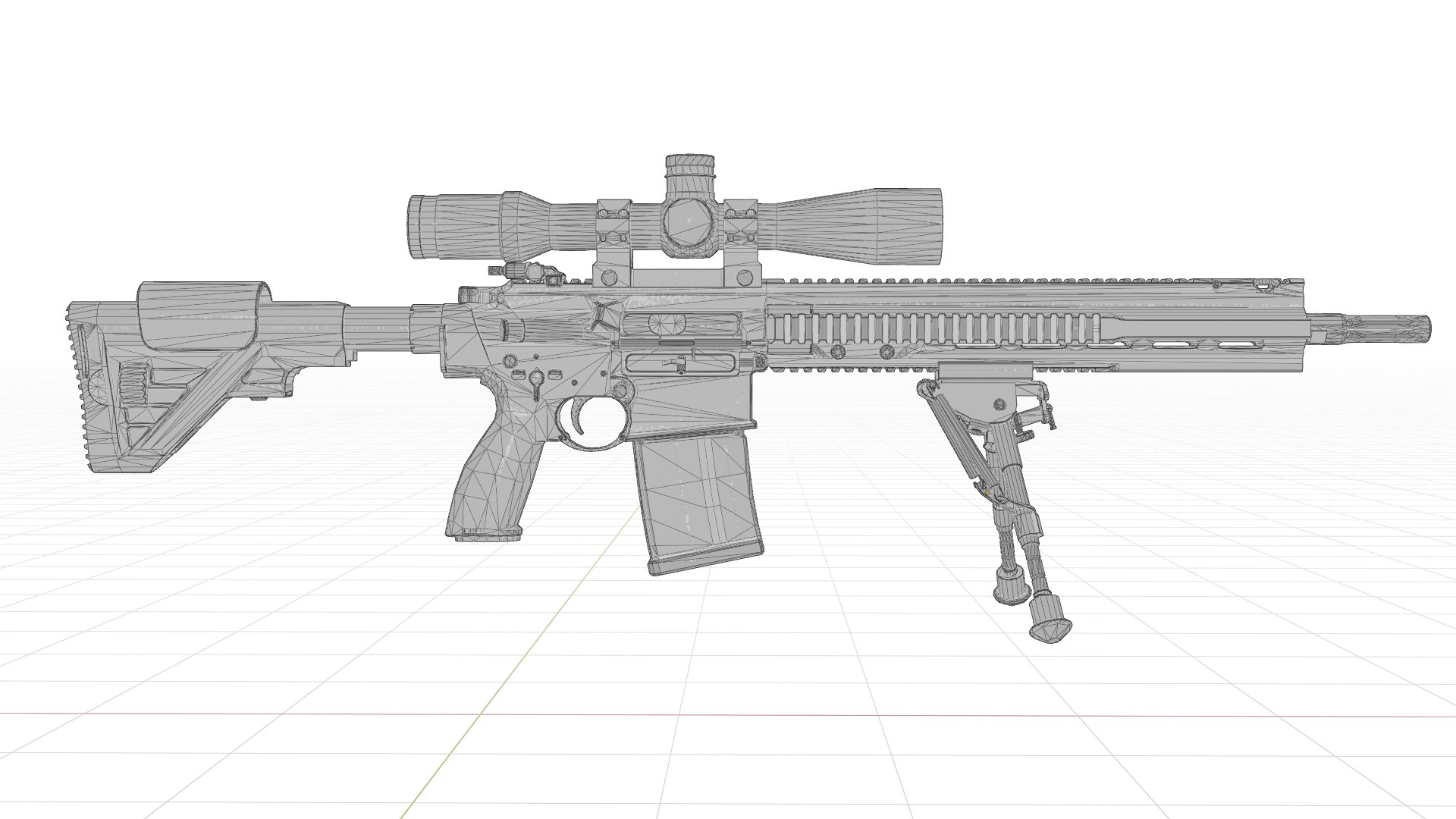 3D G28 Rifle - TurboSquid 2189295