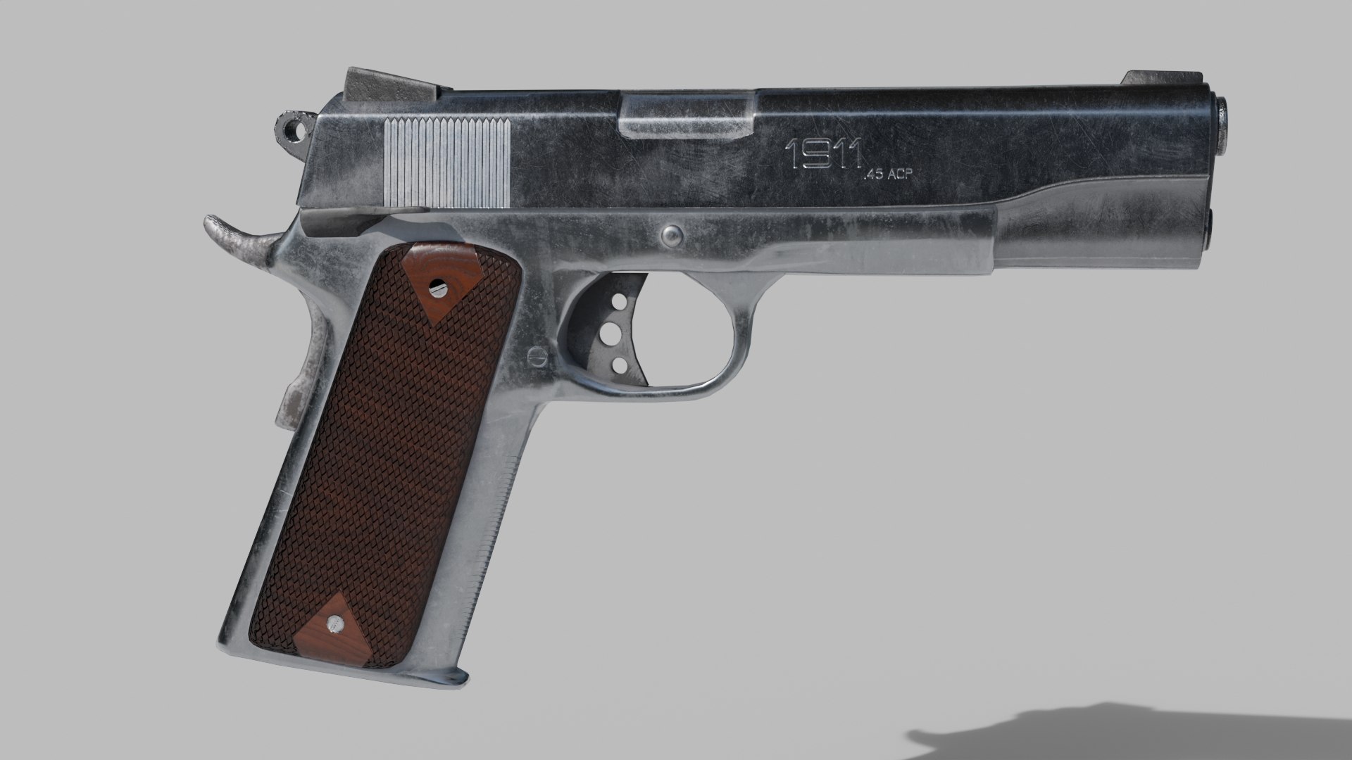 1911 Pistol 3D model - TurboSquid 2175045