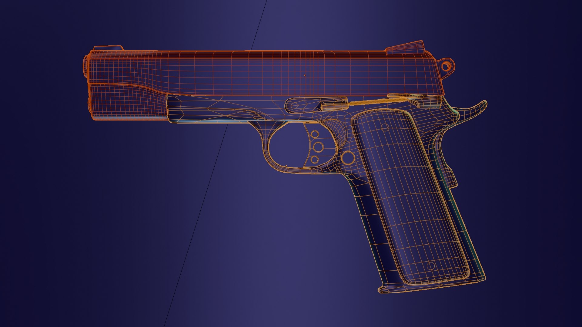 1911 Pistol 3D model - TurboSquid 2175045