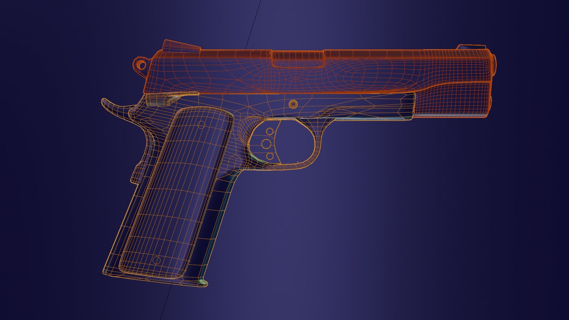 1911 Pistol 3D model - TurboSquid 2175045