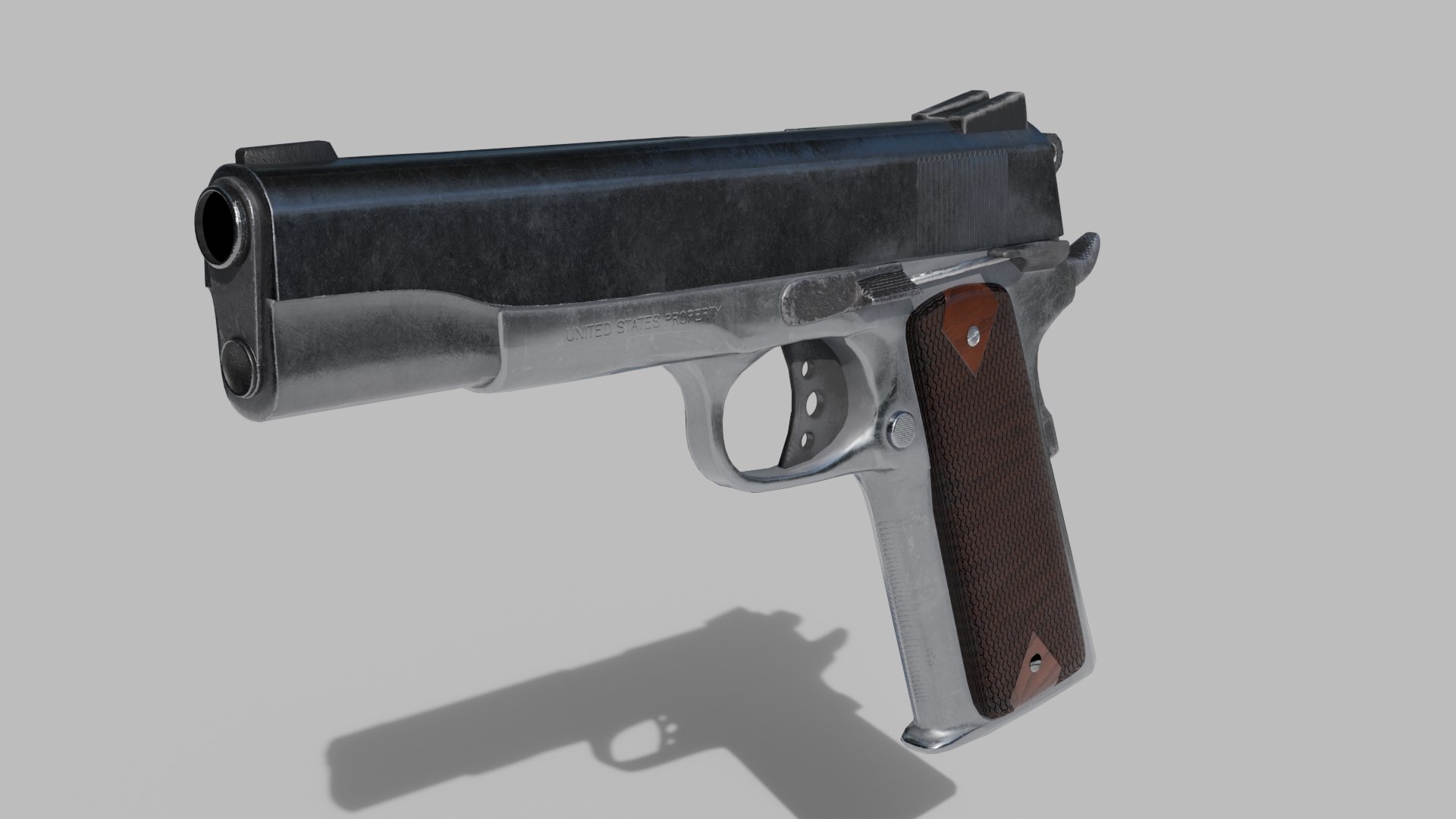 1911 Pistol 3D model - TurboSquid 2175045