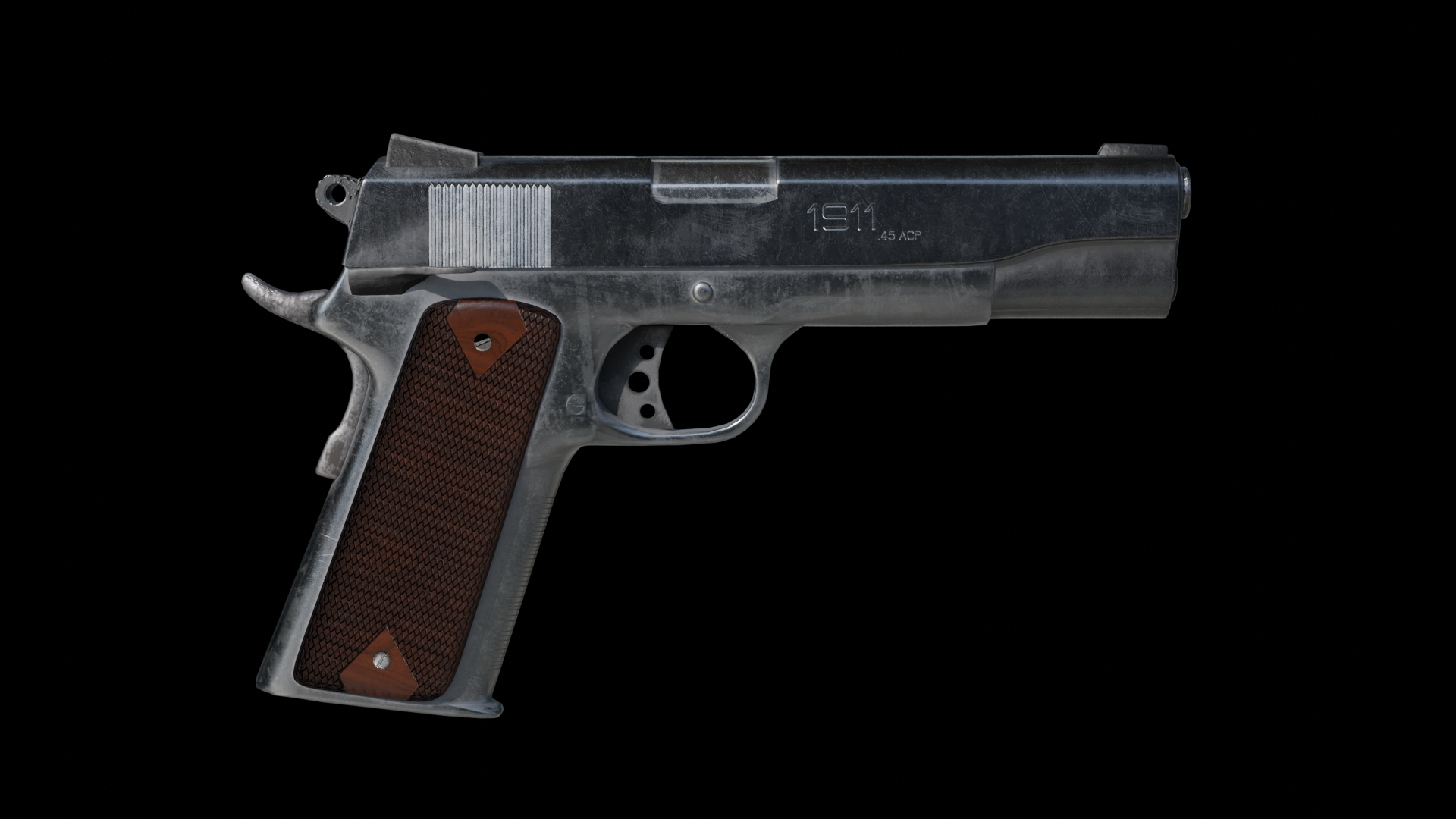 1911 Pistol 3D model - TurboSquid 2175045