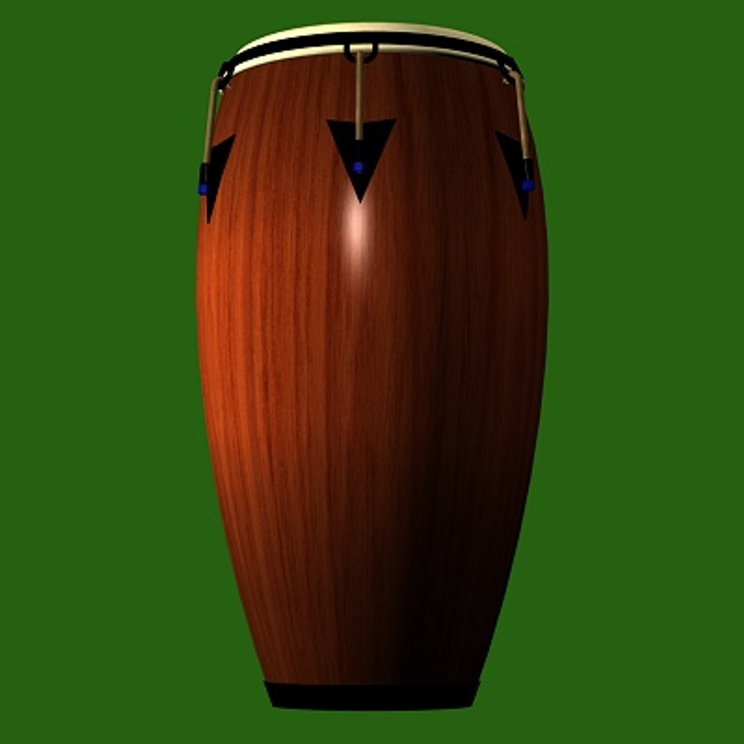 3ds Max Conga Drum