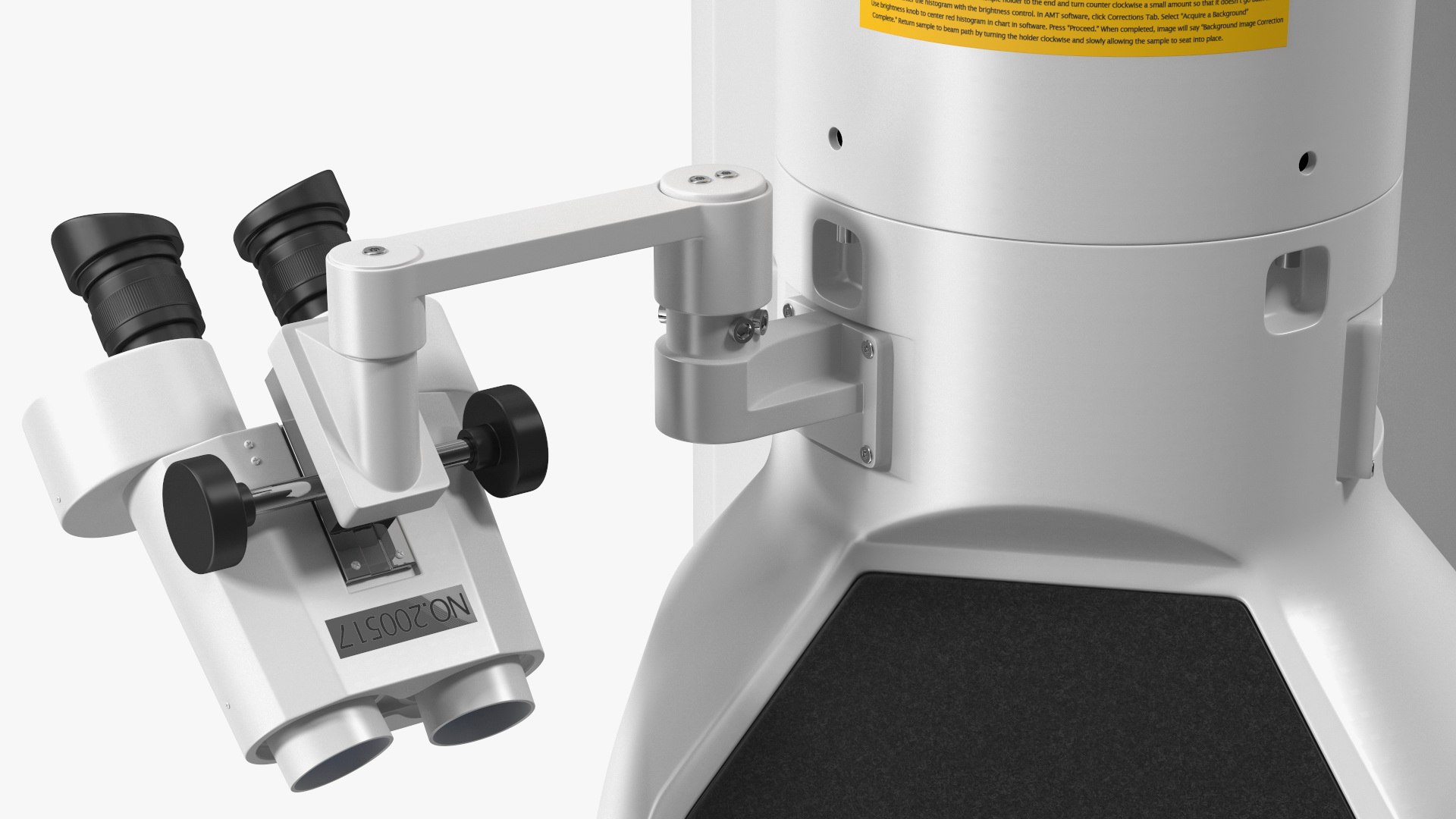 3D Generic Electron Microscope With Monitor - TurboSquid 1886200