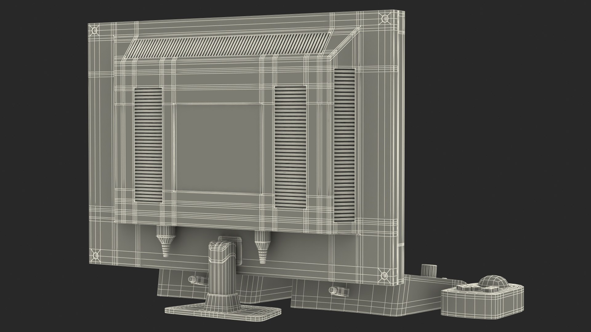 3D Generic Electron Microscope With Monitor - TurboSquid 1886200