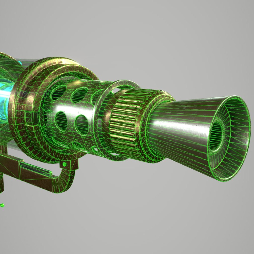 3D retro style gun - TurboSquid 1543824