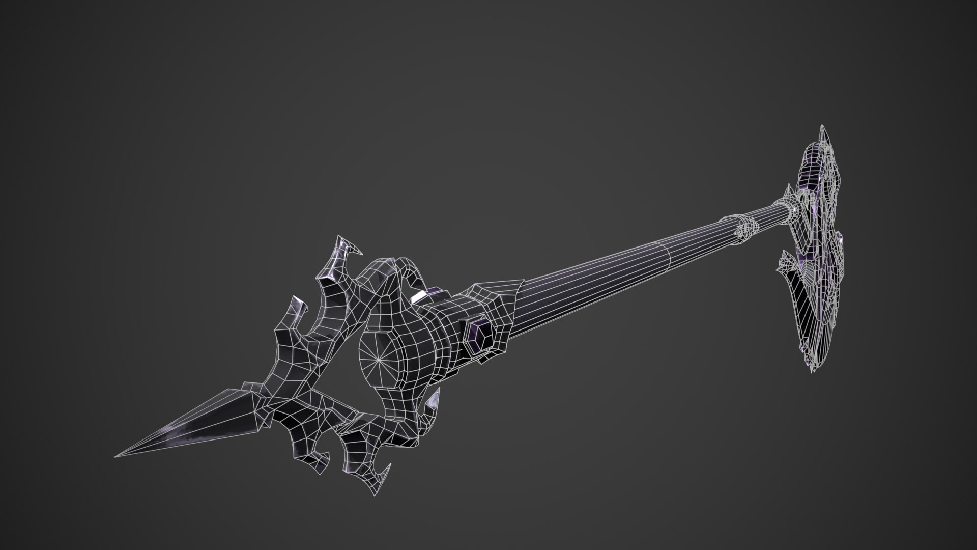 3D Fantasy Axe - TurboSquid 2133287