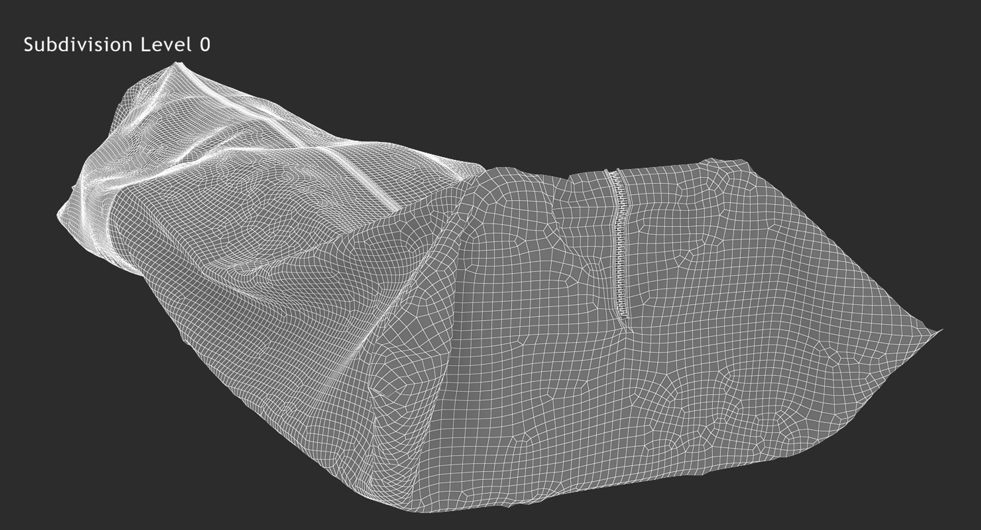 3D closed body bag - TurboSquid 1215637