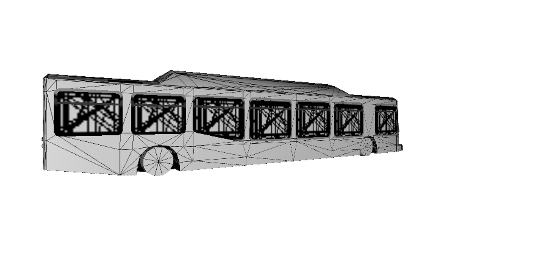 Bus City 3d Obj
