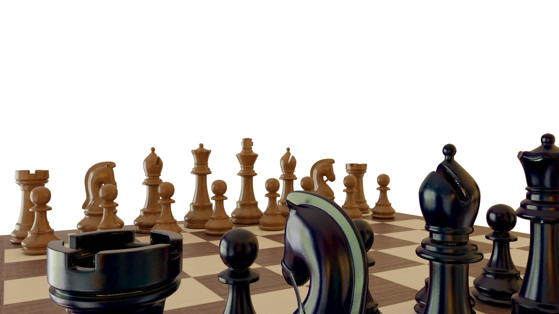 3D chess wood model - TurboSquid 1705408