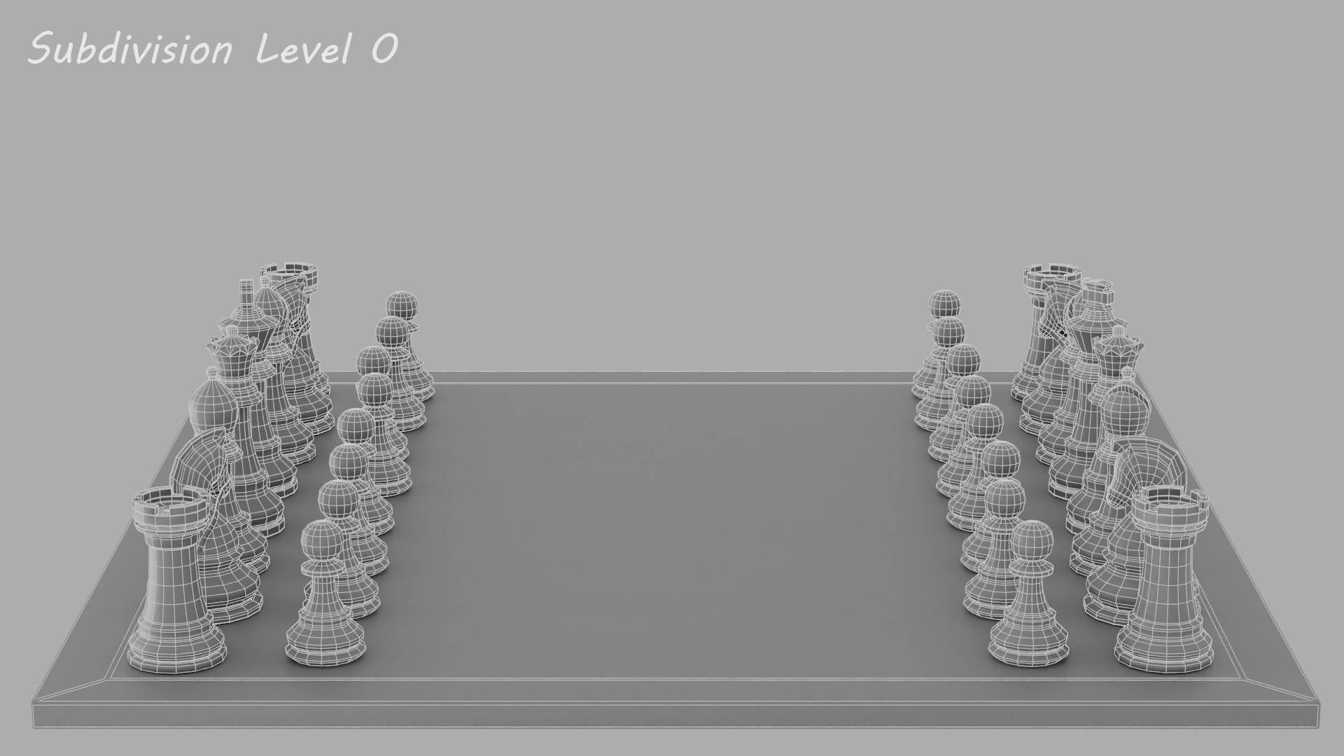 3D chess wood model - TurboSquid 1705408