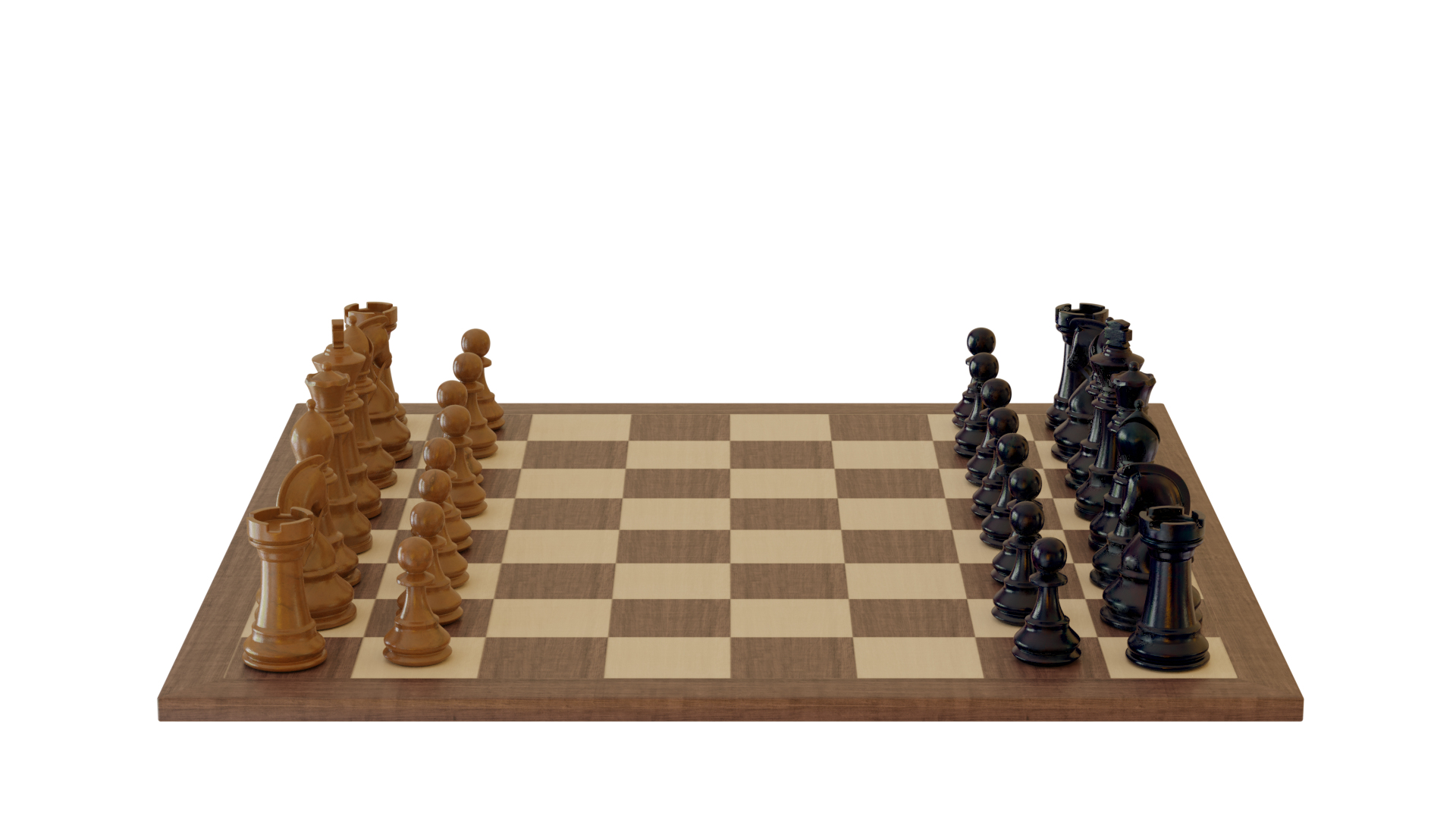 3D chess wood model - TurboSquid 1705408