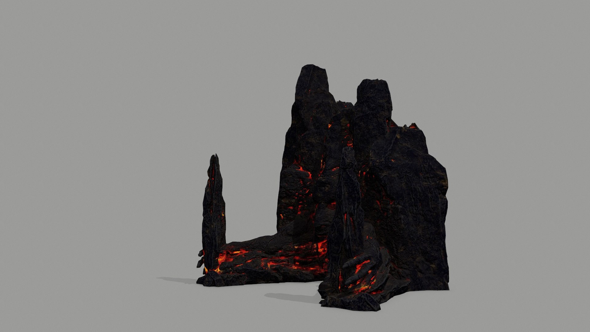 3D Rock Gate Model - TurboSquid 2146353