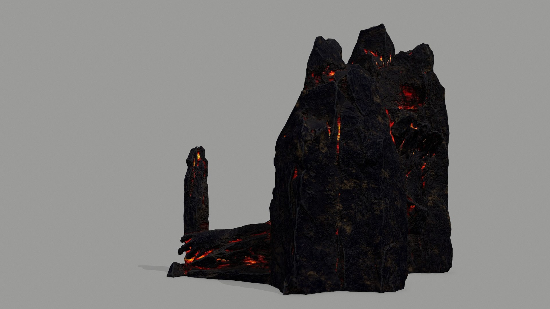 3D Rock Gate Model - TurboSquid 2146353