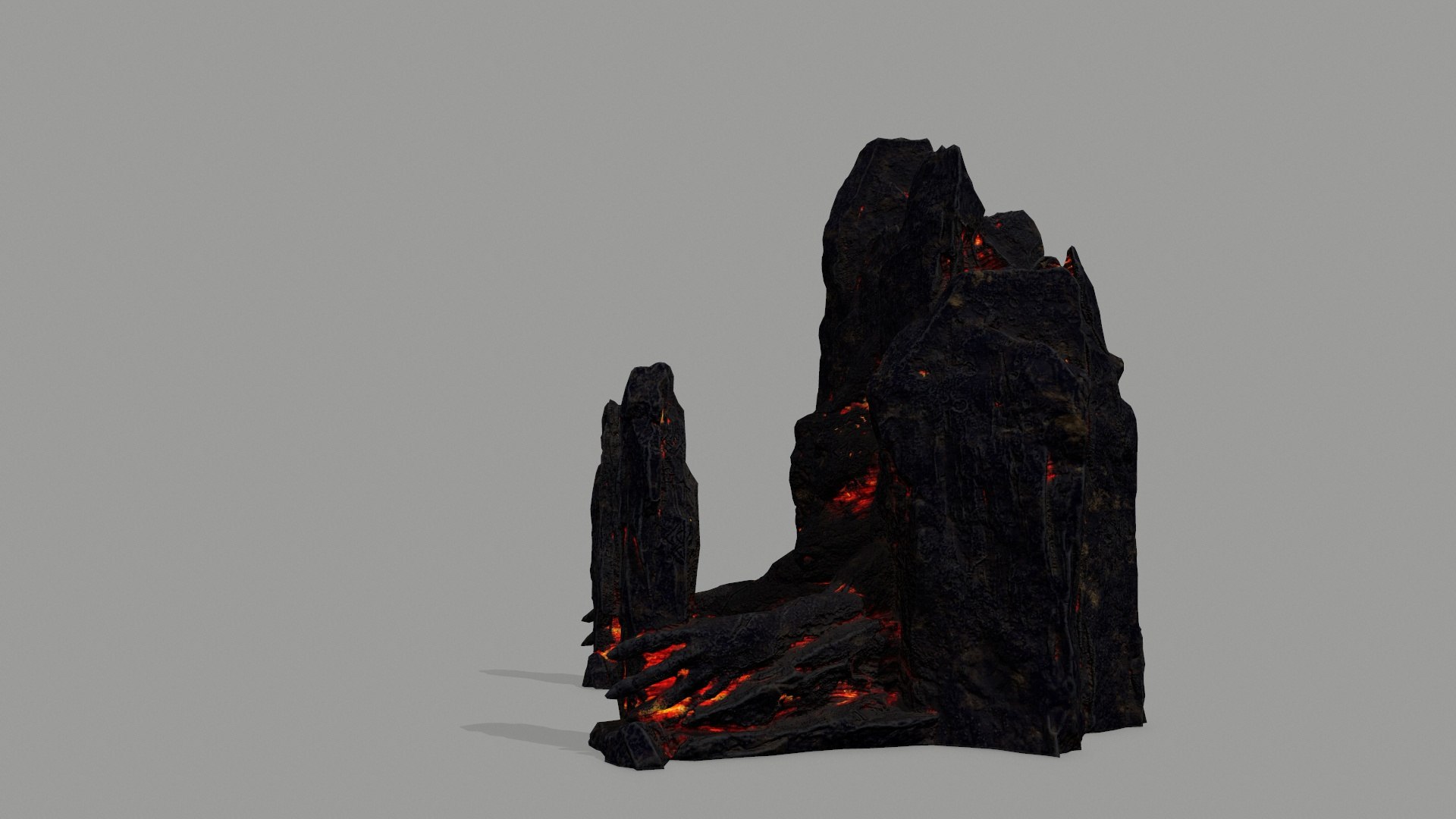 3D Rock Gate Model - TurboSquid 2146353