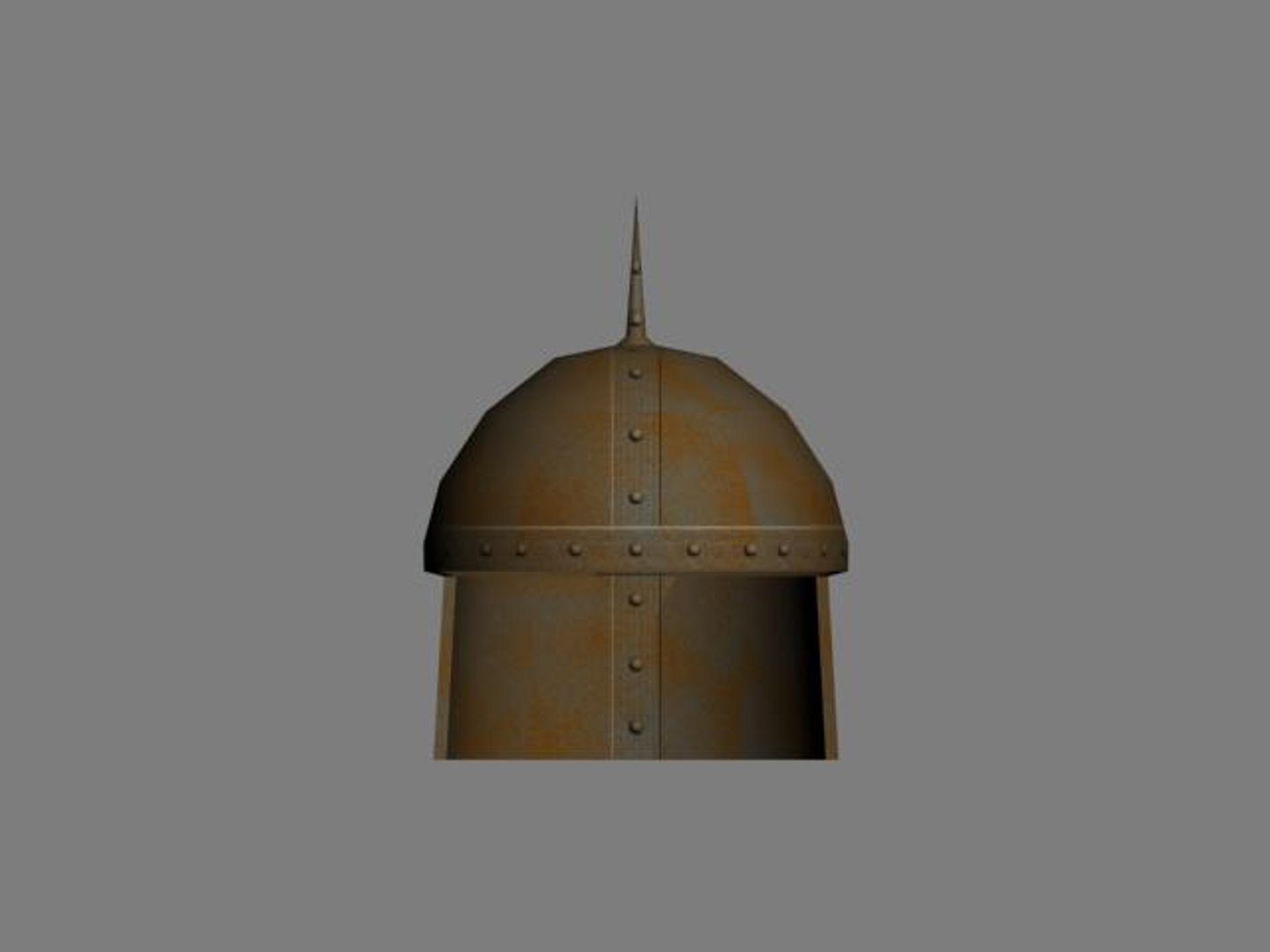 Free Helmet Rust 3d Model