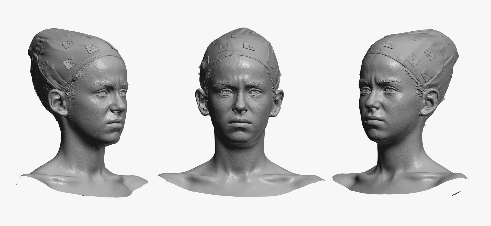 Rhea Human Head Disgust 3D Model - TurboSquid 1673512