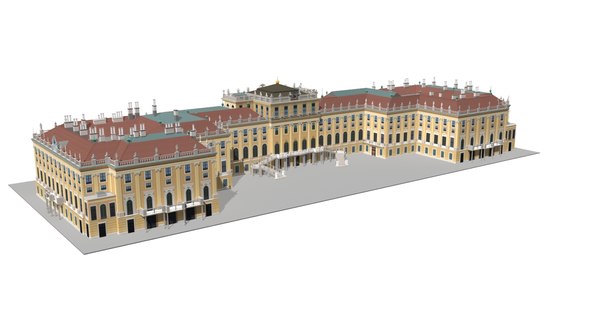 Schloss Schönbrunn Wien 3D-Modell - TurboSquid 1356204