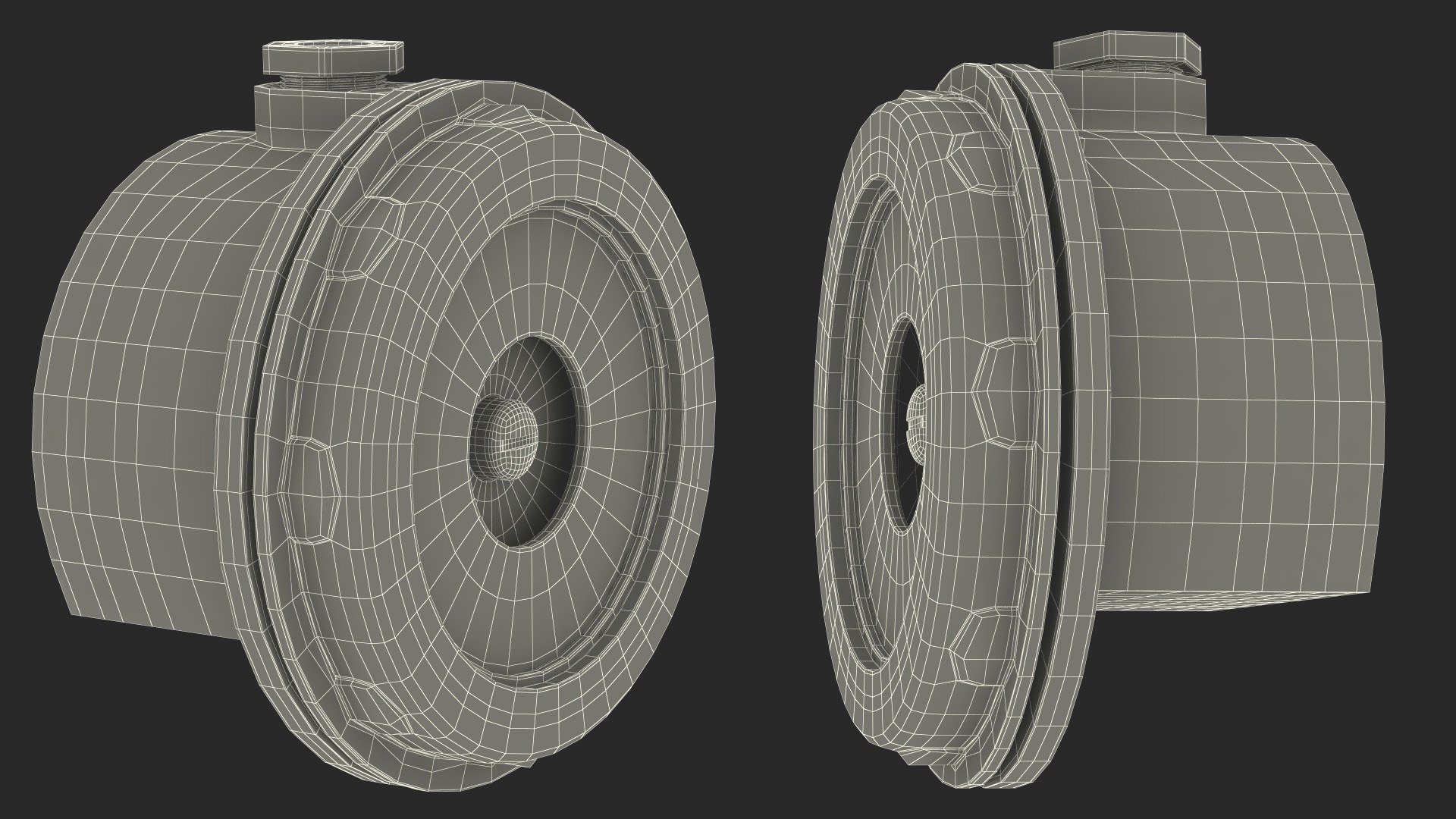 Vintage Alarm Button 3D - TurboSquid 2282373