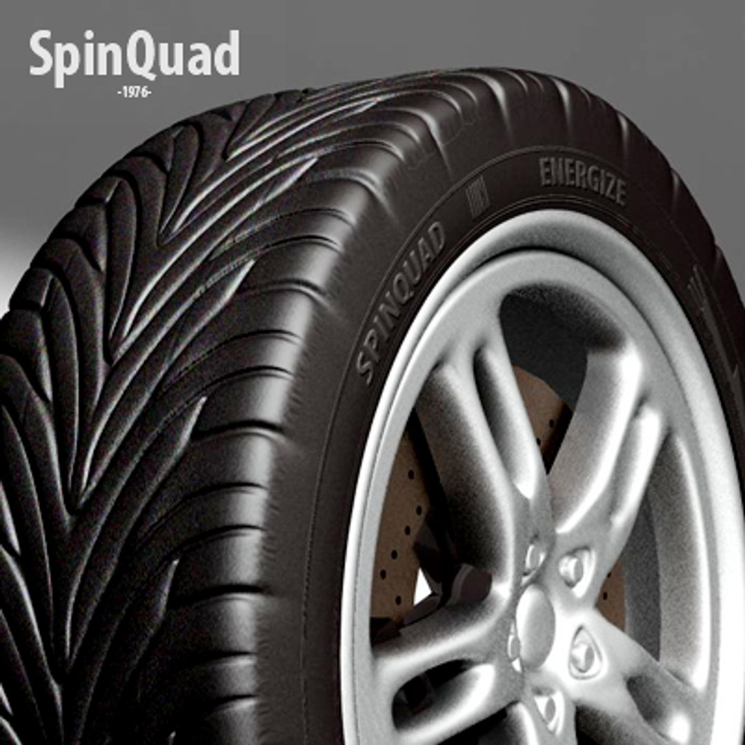 3d Tyre - Vehicle Uv Maps Model