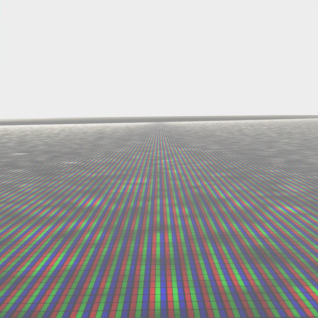 Apple IPhone 15 Pro Max Natural Titanium Pixels Effects 3D Model ...