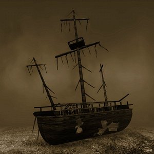 Low Poly Shipwreck 3D Models for Download | TurboSquid