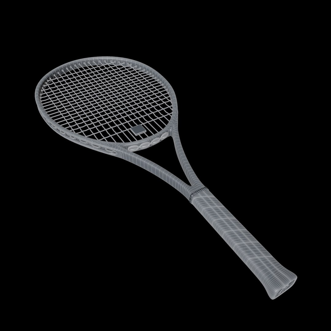 3d Model Tennis Racket