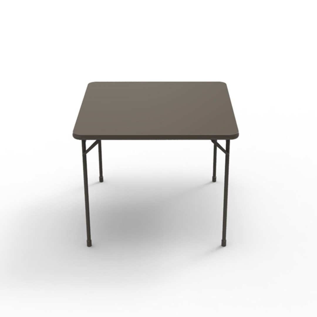 3d Card Table Model