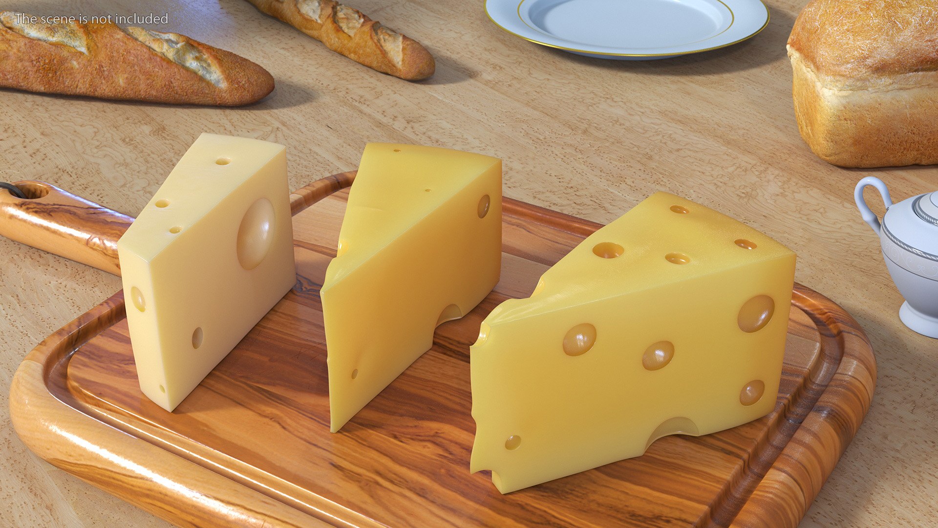 3D Swiss Cheese Blocks Model - TurboSquid 2217908