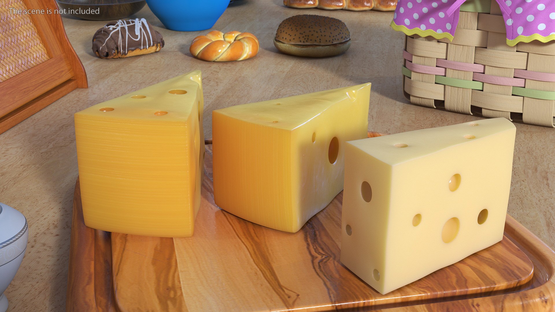 3D Swiss Cheese Blocks Model - TurboSquid 2217908