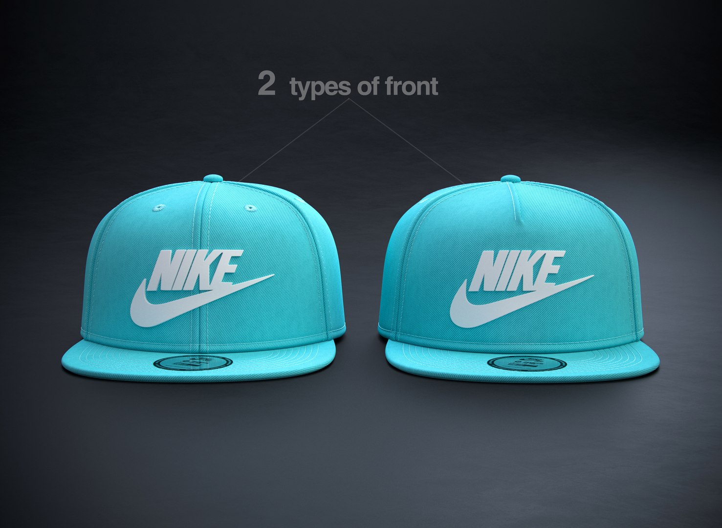 Baseball Cap Light Blue 3D Model - TurboSquid 2037768