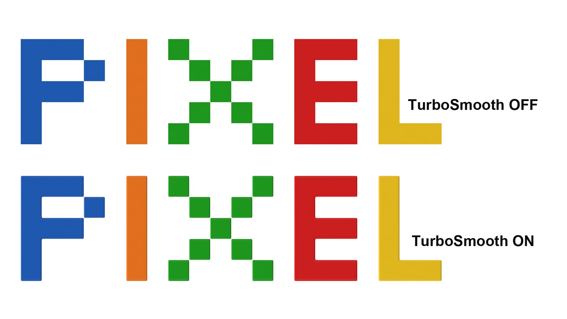 Pixel Font Model - TurboSquid 1952190