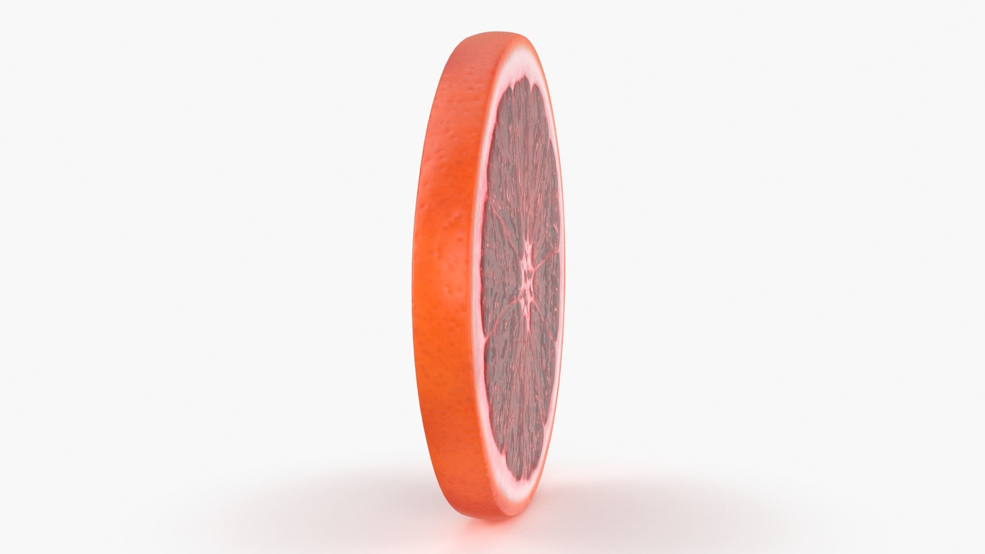 3D Round Blood Orange Slice Model - TurboSquid 1993078