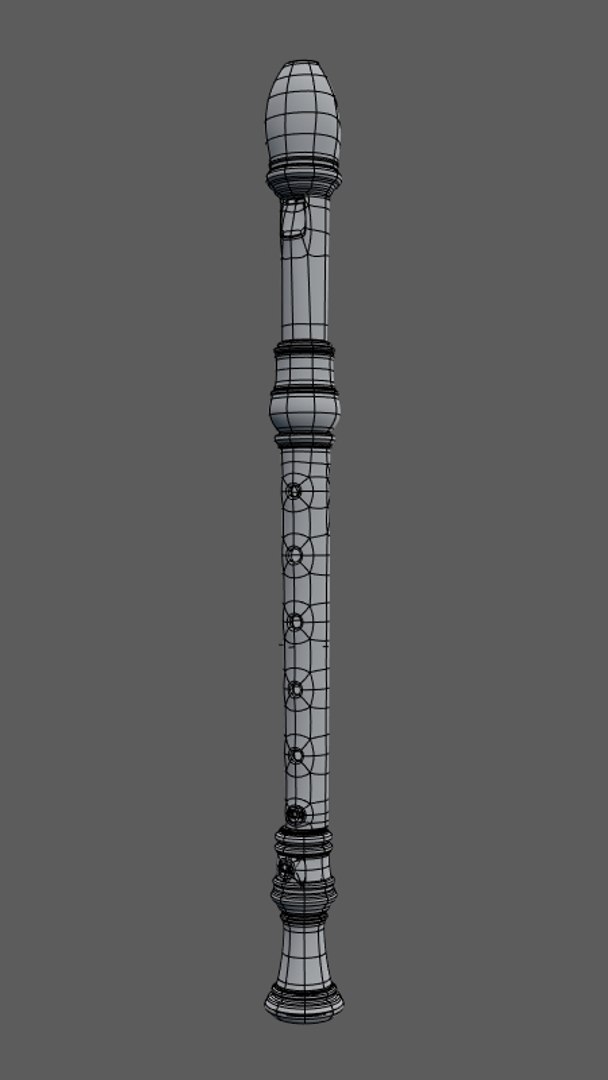 Recorder Musical Instrument 3D Model - TurboSquid 1440637