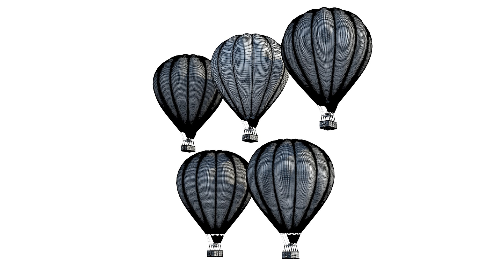 Hot air model - TurboSquid 1242290