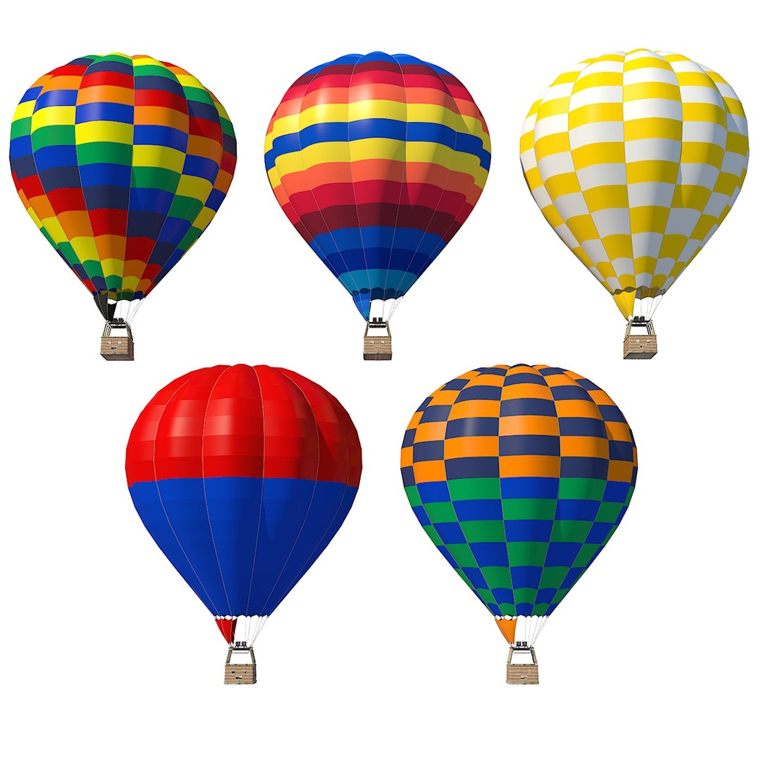 Hot air model - TurboSquid 1242290