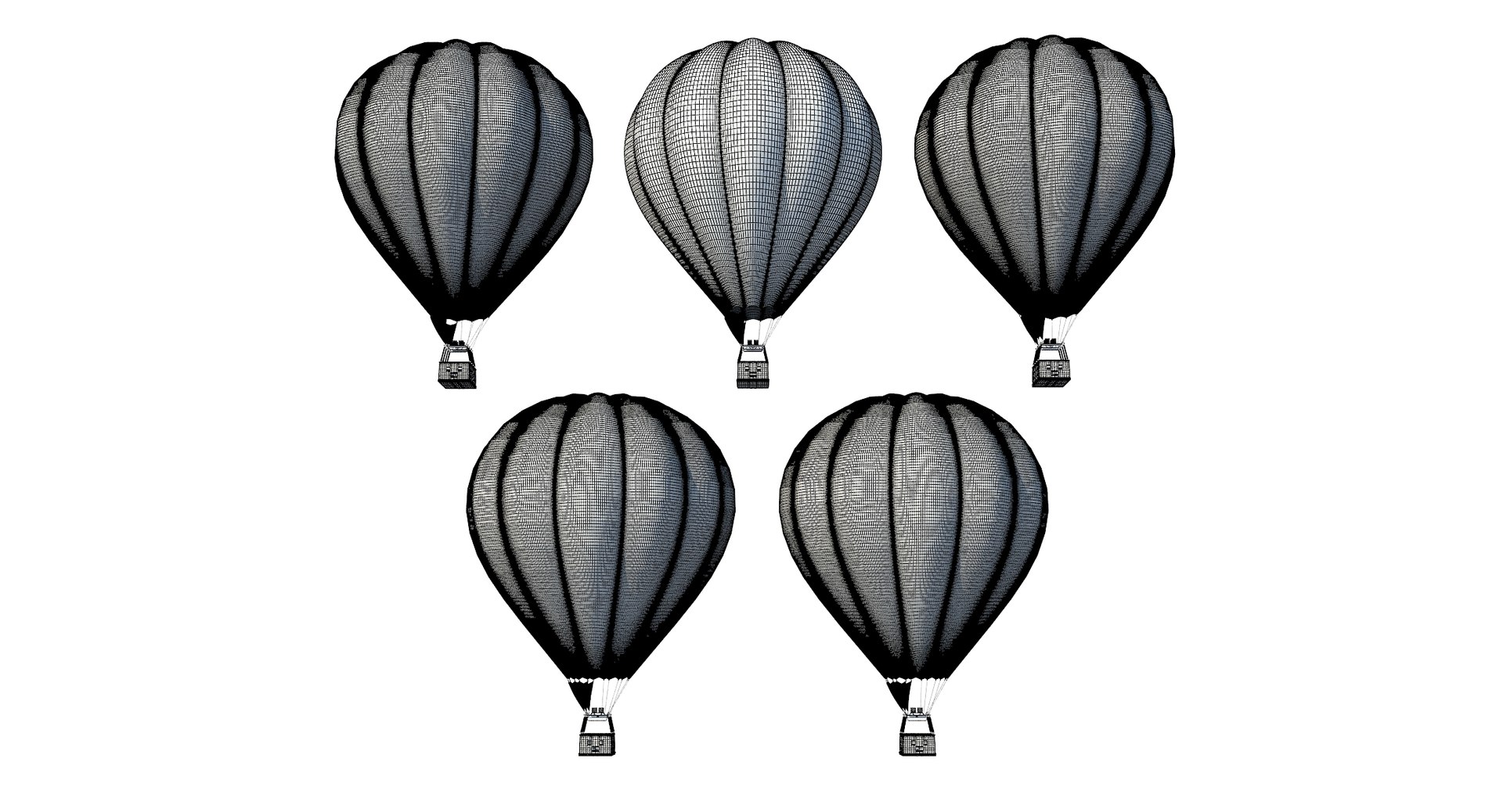 Hot air model - TurboSquid 1242290