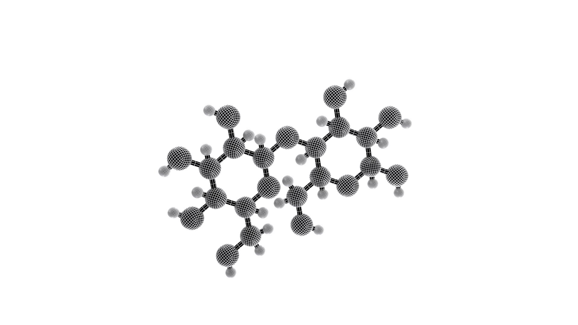 3D Maltose - Molecule Model - TurboSquid 2173040