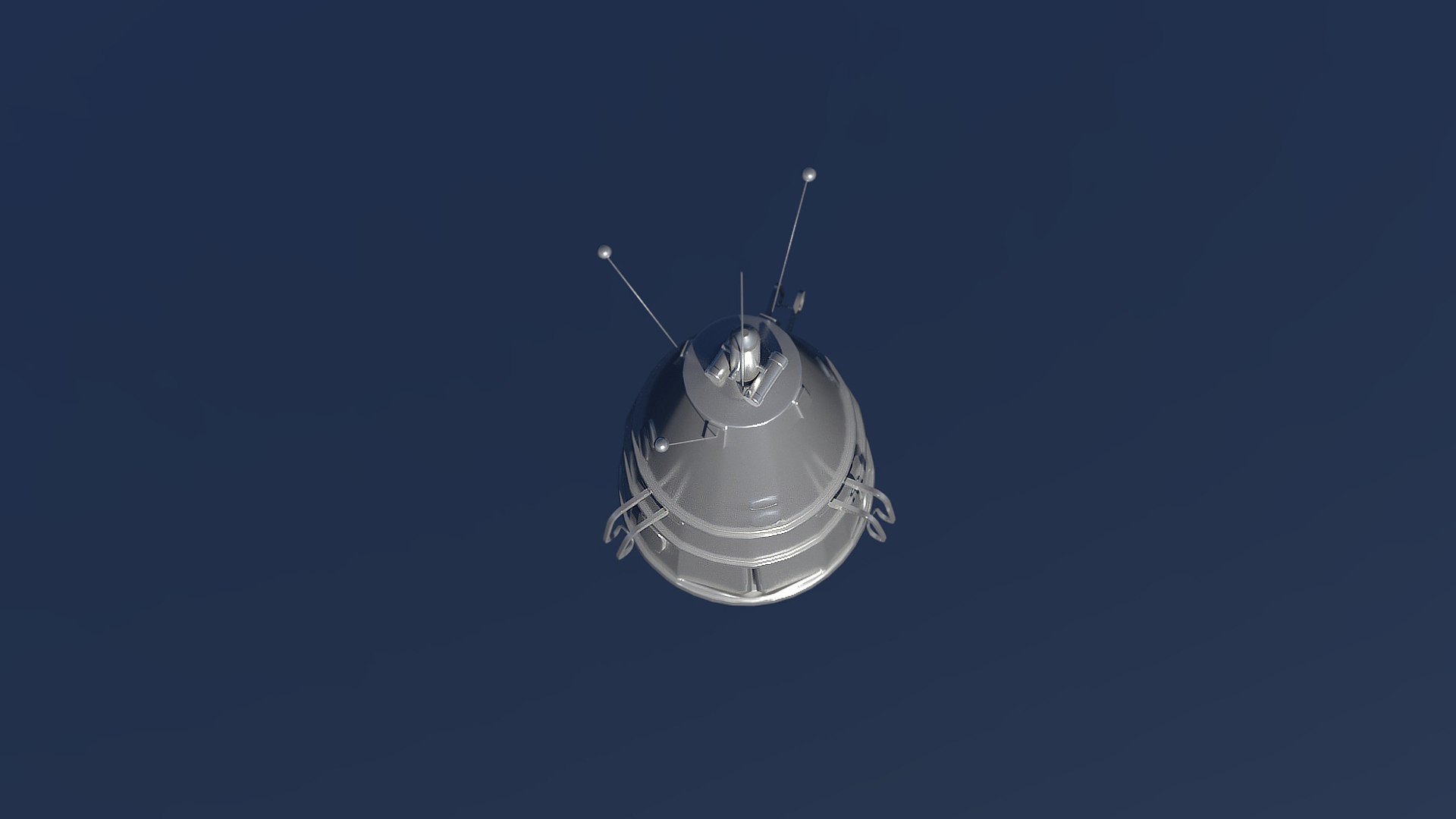 Sputnik III 3D - TurboSquid 1985206