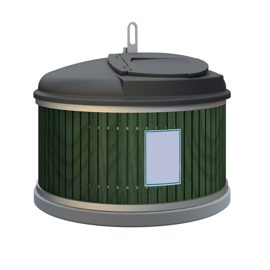 Container Garbage 3D Model - TurboSquid 1207722
