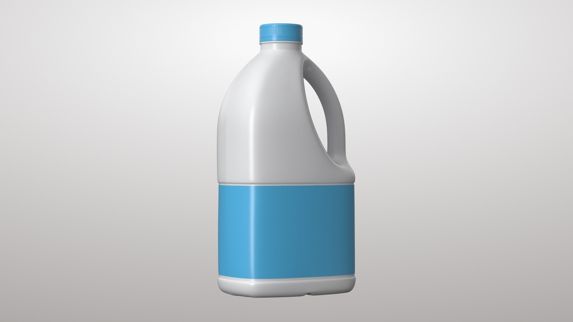 3D Plastic Milk Jug PBR Model - TurboSquid 2214440